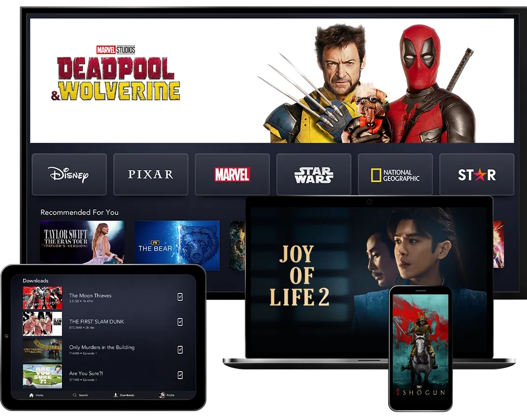 Disney, Marvel, Pixar, Star Wars, Nat Geo and Star | Disney+ Hong Kong