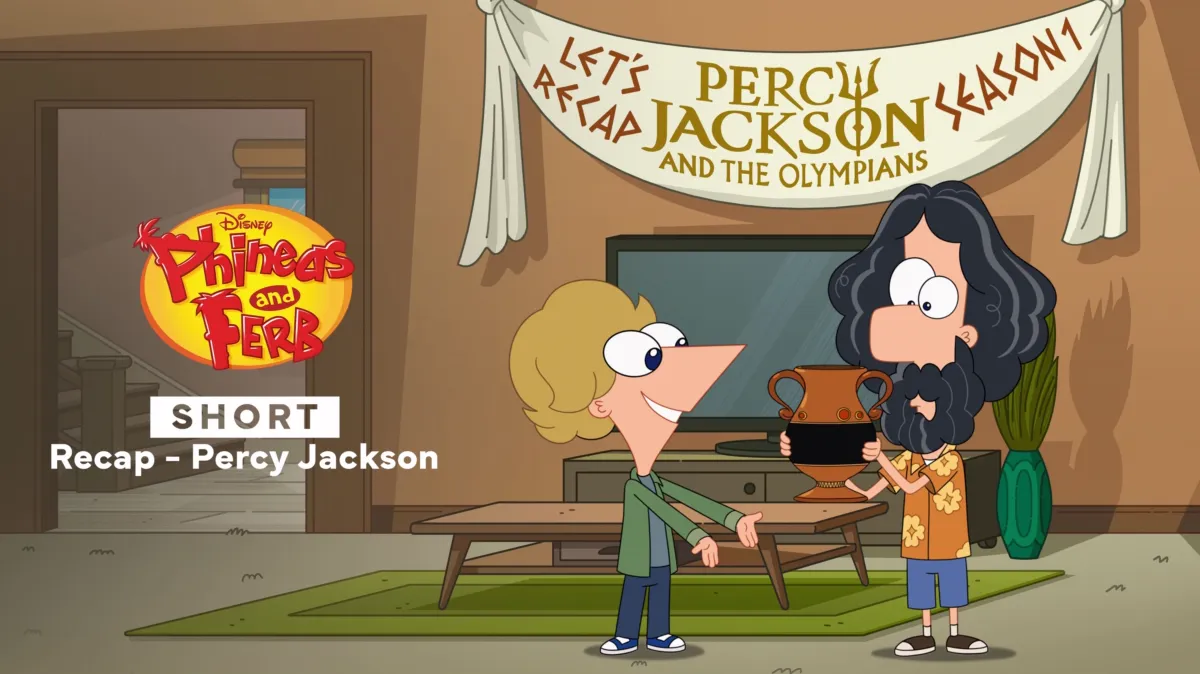 Watch Phineas and Ferb Recap: Percy Jackson | Disney+