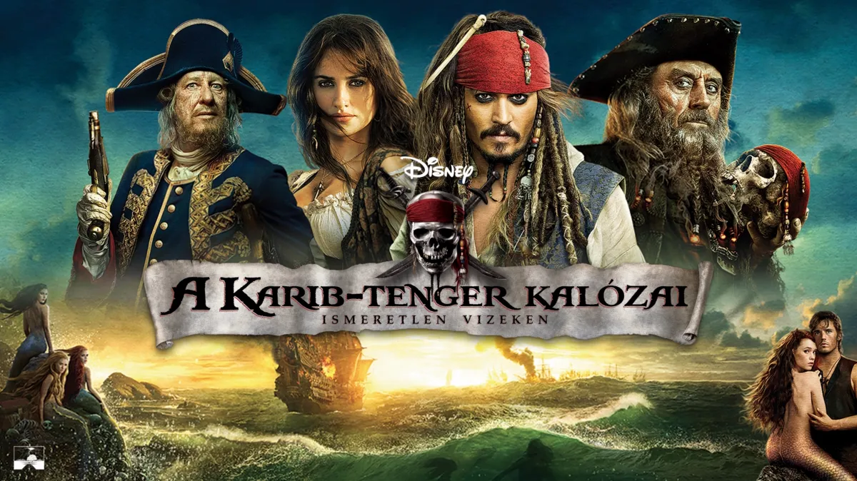 A Karib-tenger kalózai: Ismeretlen vizeken megtekintése | Disney+