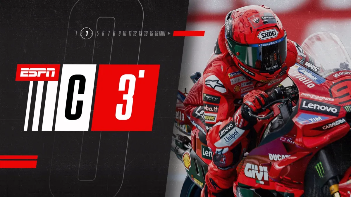 Ver Compacto | Moto GP Paises Bajos | Carrera (3 min) | Disney+