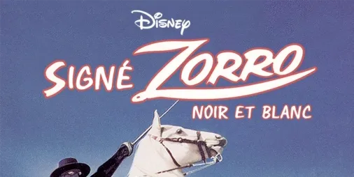 Regardez Signé Zorro noir et blanc | Disney+