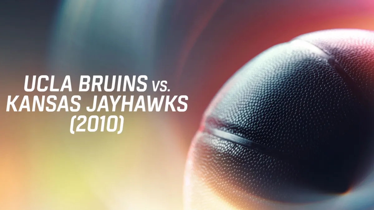 Cbk: Ucla Bruins vs. Kansas Jayhawks | Watch on Disney+