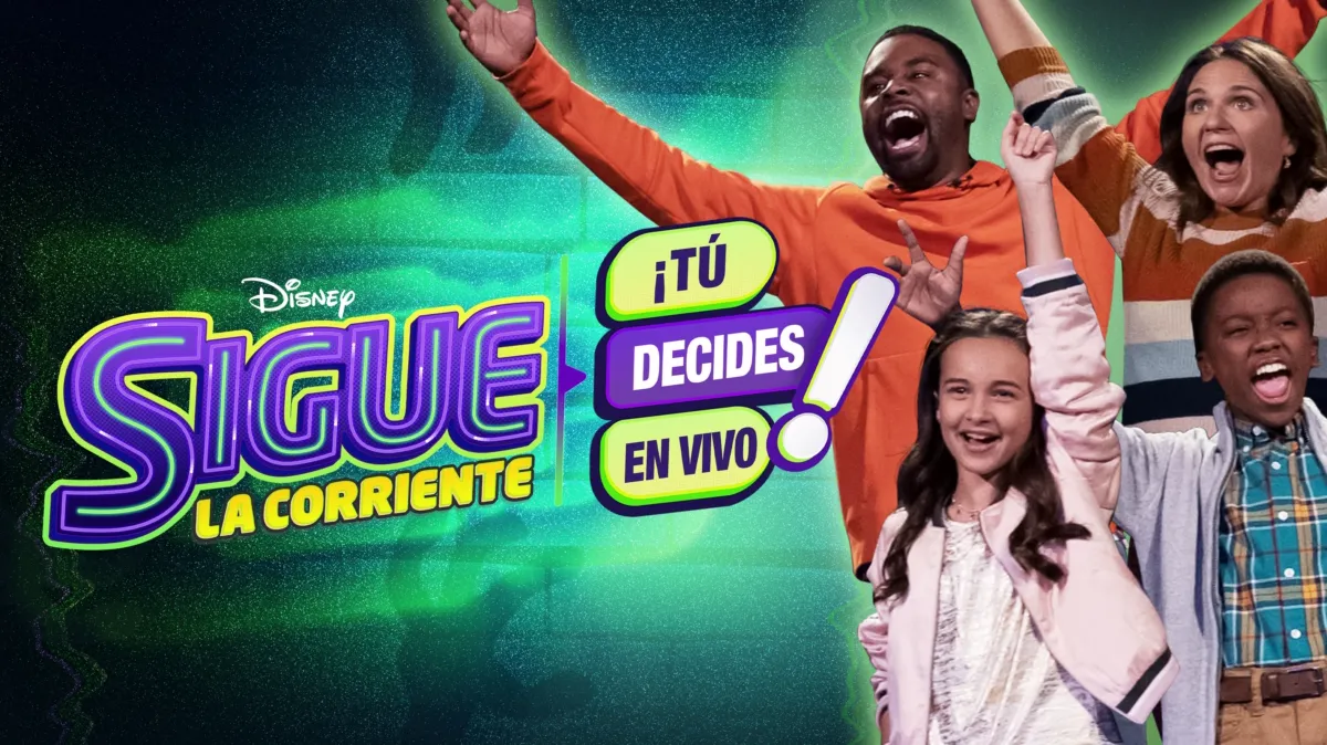 Ver Sigue la corriente: ¡Tú decides en vivo! | Disney+