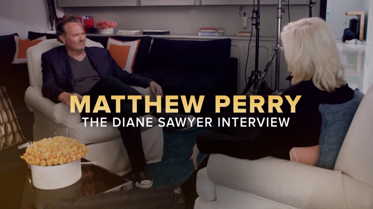 Watch Matthew Perry - The Diane Sawyer Interview | Full Episodes | Disney+
