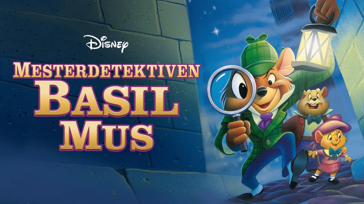 Se Mesterdetektiven Basil Mus | Disney+
