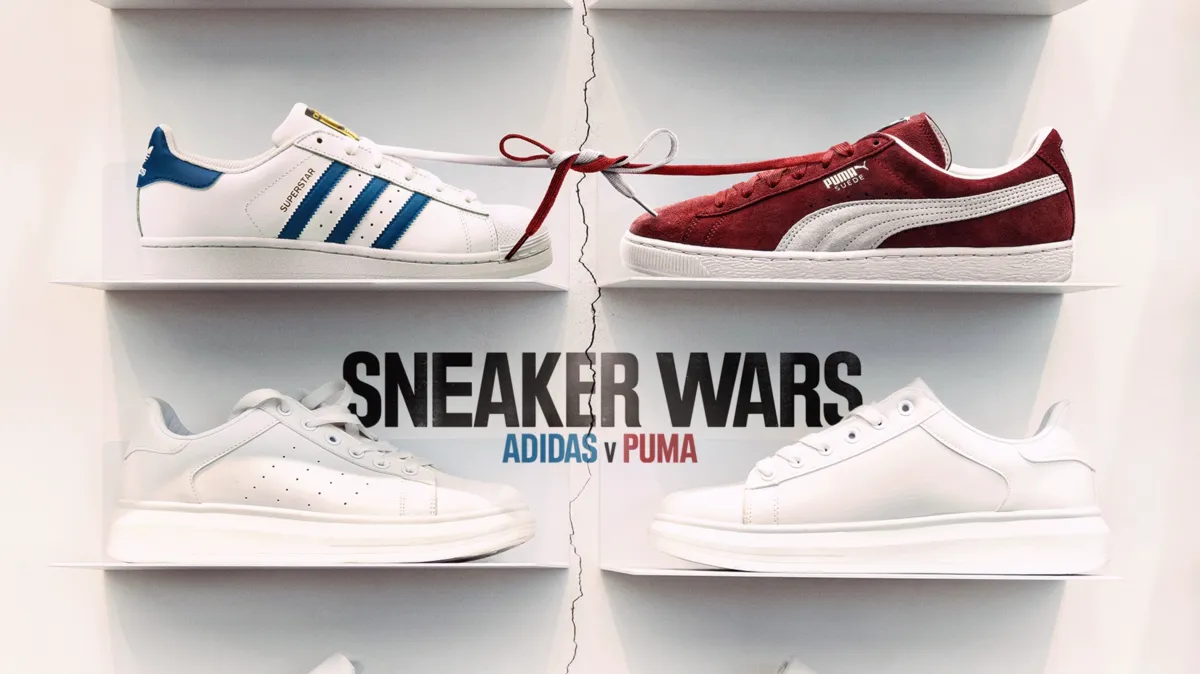 Sneaker Wars: Adidas V. Puma | Coming to Disney+ September 24, 2025 ...