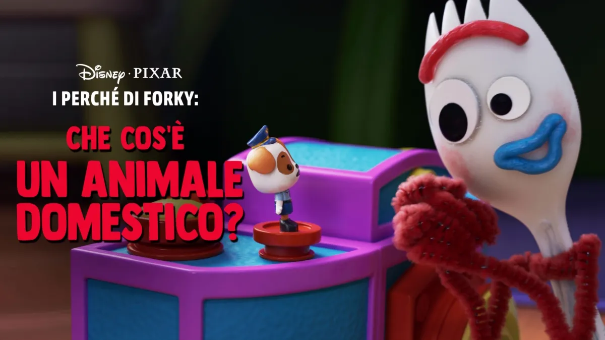 Guarda I perché di Forky: Che cos'è un animale domestico? | Disney+