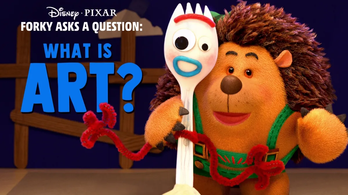 Watch Forky Asks a Question: What is Art? | Disney+